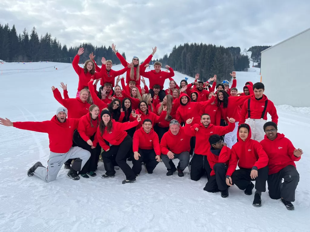 Code rood tijdens skireis WVC - Wateringse Veld College